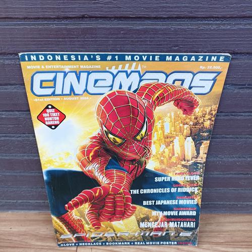 Jual MAJALAH CINEMAGS 61 ST EDITION 2004 - SPIDER MAN 2 - Jakarta Timur ...