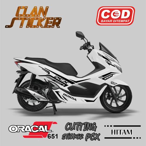 Jual Cutting Sticker Honda PCX 150 Futuristic Striping Stiker Variasi ...