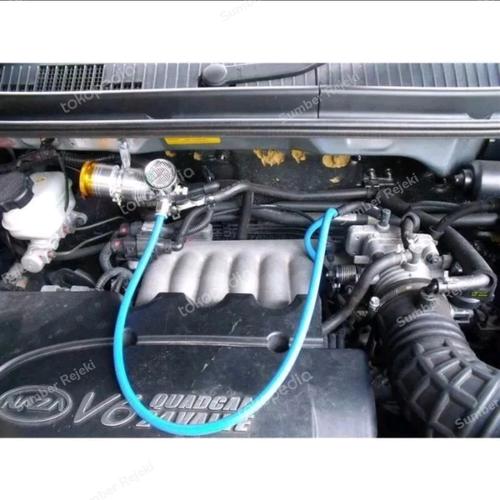 Jual Power Micro Air Kompressor Power Compressor Fuel Saver with Meter ...
