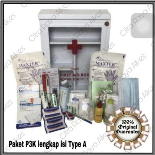 Jual Paket Kotak P3K Dinding Lengkap Type A/Type B/Type C - TYPE A ...
