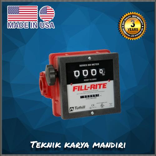 Jual FLOW METER SOLAR SIZE 1 1/2 INCH 4 DIGIT SERIES 900 ORI FILL RITE ...