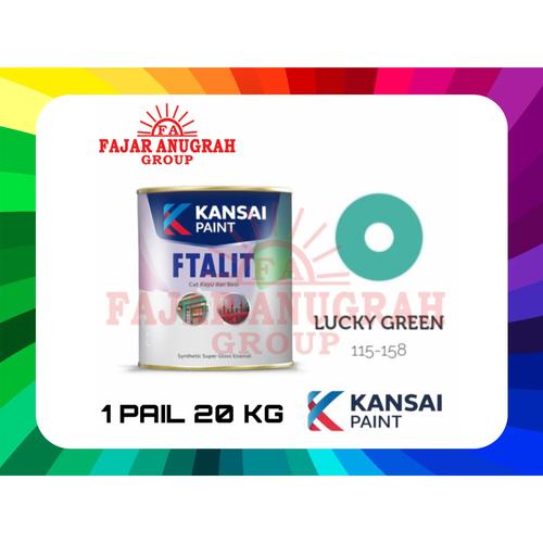 Jual Kansai Ftalit Gloss lucky green 115-158 Cat Kayu dan Besi 20 Kg - Jakarta Utara - Fajar ...