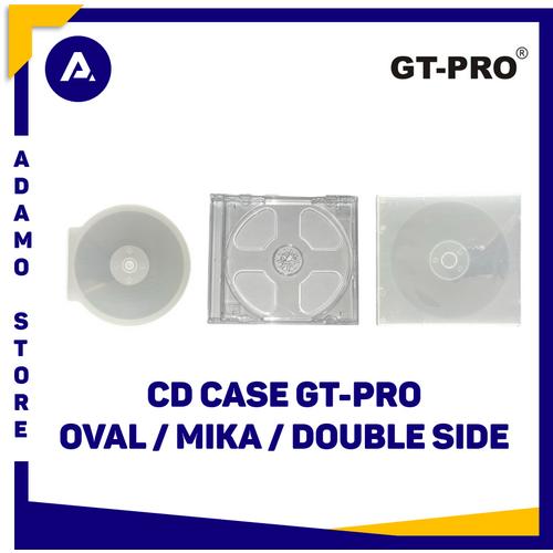Jual Tempat / Kotak CD DVD Case Casing Oval / Mika / Plastik Double ...