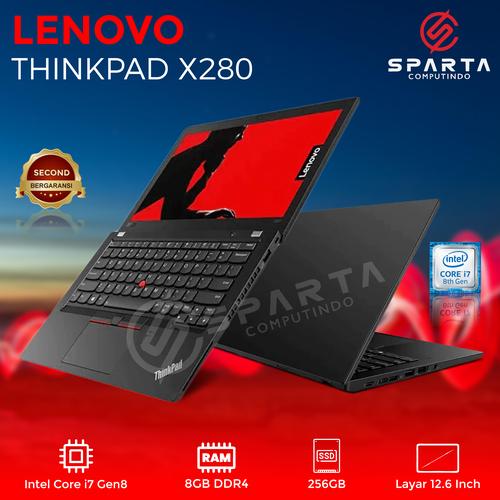 Jual Lenovo Thinkpad X280 i7 Gen8 Ram 8GB SSD 256GB Layar 12" Like New ...