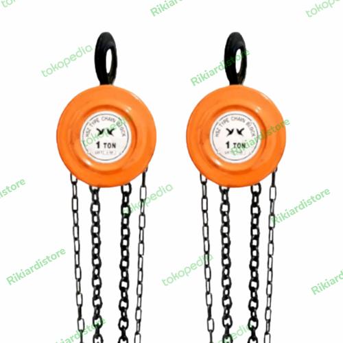 Jual Chain Block 1 Ton/2 Ton/3 Ton/4 Ton/5 Ton Takel Katrol Kerekan - 5 ...