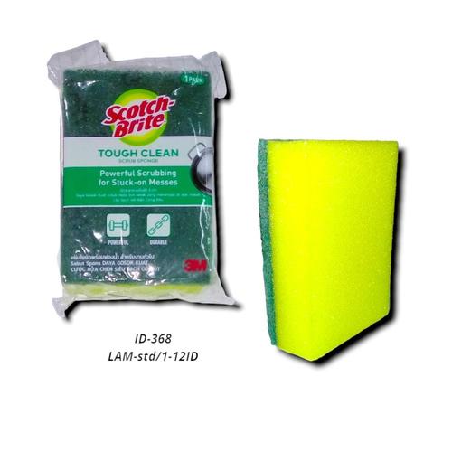 Jual SPONS SCRUB SABUT CUCI PIRING SCOTCH BRITE SCRUB TOUGH CLEAN ...
