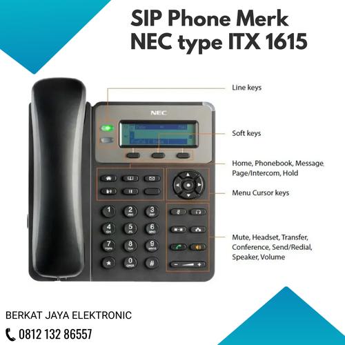 Jual SIP Phone Merk NEC type ITX 1615 - Jakarta Barat - Berkat Jaya ...