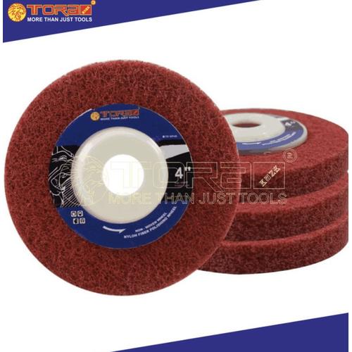 Jual Batu Gerinda Poles Nylon 4 inch - Tora Grinding Nylon Fiber ...
