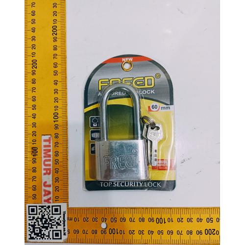 Jual Gembok Nekel PANJANG FREED 60 mm Rumah Industri Padlock Pagar ...