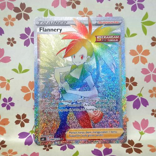 Jual flannery hr s6H | 088/070 pokemon tcg indonesia set 9 - Kota ...