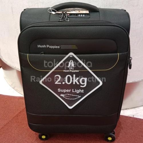 Jual koper softcase Hush puppies ultra light size cabin 20" inch ...