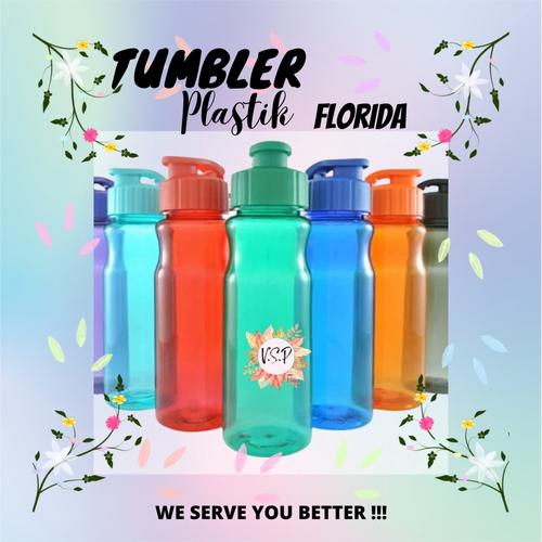 Jual Tumbler Botol Plastik T1100 Florida Polosan - Hitam - Jakarta ...