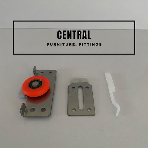 Jual Roda Sliding Pintu Lemari Rel Sliding TWIN (HARGA 1 PCS - 1 SET ...