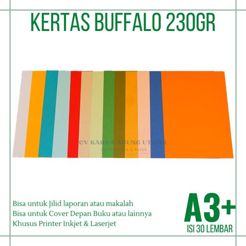 Jual Kertas Buffalo A3 Plus isi 30 lembar / Kertas Karton Buffalo A3 ...