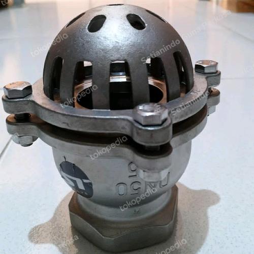 Jual Foot Valve SS304 stainless DN 50 - ukuran drat 2” (inch) - Jakarta ...