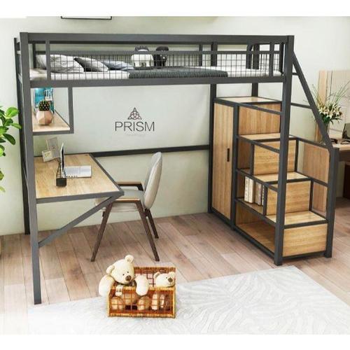 Jual LF-02 Loft Bed besi dipan divan minimalis variasi set kamar ...
