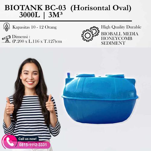Jual BIOTANK BIOTECH 3M3 BIOFIL 3000 Liter - Jakarta Barat - Rumah ...
