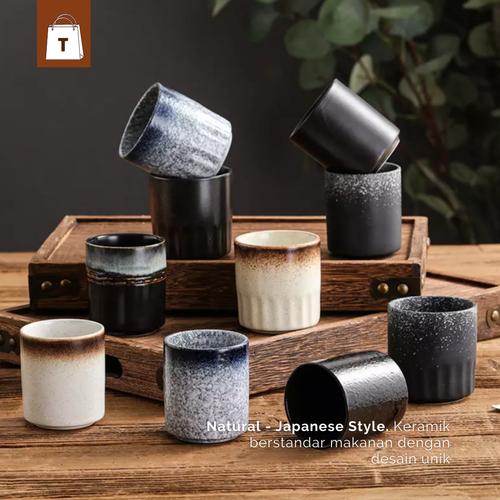 Jual Gelas Keramik Mug Unik Cangkir Aesthetic Teh Kopi Korean Tea ...