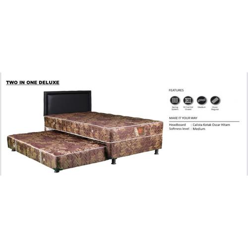 Jual Central spring bed 2 in 1 ukuran 100 x 200 (divan atas only ...