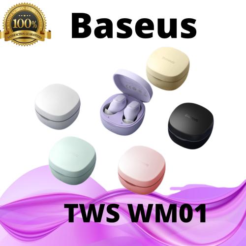 Jual Baseus Encok TWS True Wireless Earphones WM01 - Bluetooth Earbuds ...