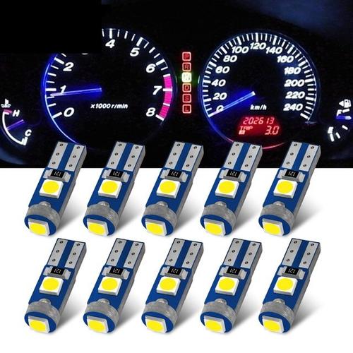 Jual Lampu LED Motor Mobil T5 Speedometer Panel AC spido soket T5 3 ...