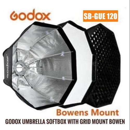 Jual GODOX SOFTBOX SB-GUE Octa 120cm - Octagonal Octa 120 cm Bowens ...