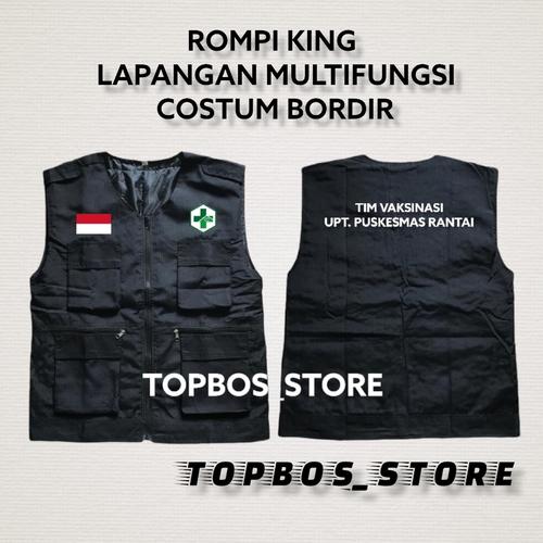 Jual ROMPI KING LAPANGAN MULTIFUNGSI COSTUM BORDIR - ROMPI POLOS, M ...