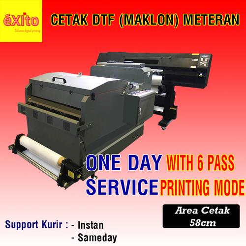 Jual Cetak / Print DTF (Maklon) Large Format 58x100cm - SETENGAH METER - Jakarta Barat - Exito ...