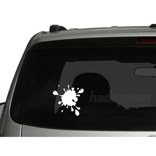 Promo STIKER Unik Keren CUTTING STICKER Body dan Kaca Mobil SPLASH ...
