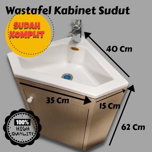 Jual Wastafel Sudut / Wastafel Gantung / Wastafel Kabinet - Kab ...