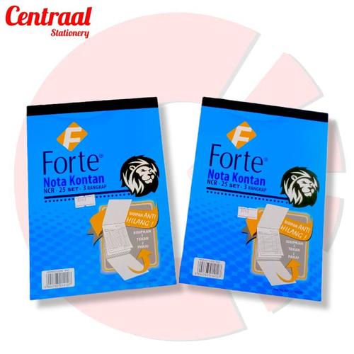 Jual Nota NCR Forte Besar 3 Ply - Kab. Banyumas - Centraal Stationery ...