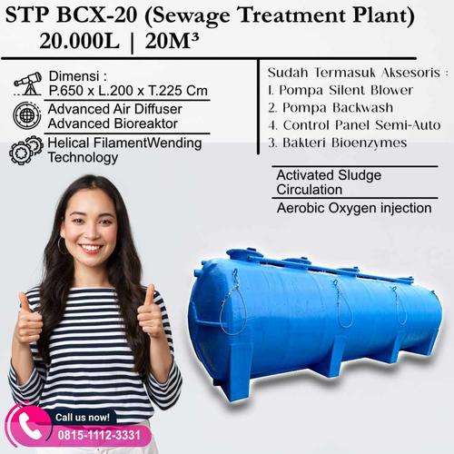 Jual STP BIOTECH 20.000 Liter Biofilter 20M3 - Jakarta Barat - Rumah Fiberglass | Tokopedia