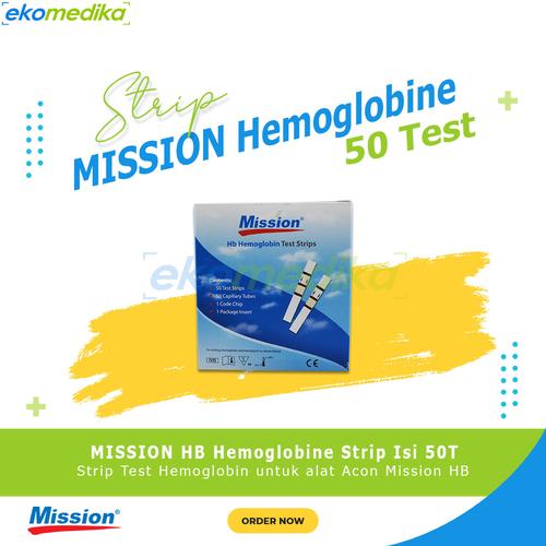 Jual MISSION HB Hemoglobine Strip 50T / Strip HB Mission - Jakarta ...