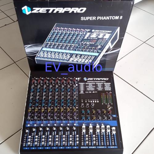 Jual Mixer Audio Zetapro Super Phantom 8 / Zetapro Super Phantom-8 Original - Jakarta Barat - Ev ...