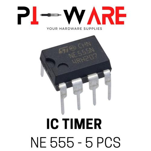Jual Isi 5 Pcs IC NE555 LM555 555 DIP Precision Timer Clock Generator - Kota Medan - Pi Toserba ...
