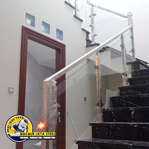 Jual Railing Tangga Kaca Stainless - Kab. Bandung - Makmur_Jaya_Steel ...
