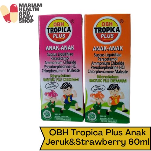 Jual OBH Tropica Plus Anak Jeruk dan Strawberry 60ml - jeruk - Kota ...