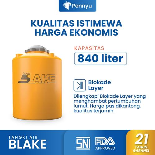 Promo PENNYU Tangki Tandon Toren Air BLAKE Series 840 Liter (Tipe 80 ...
