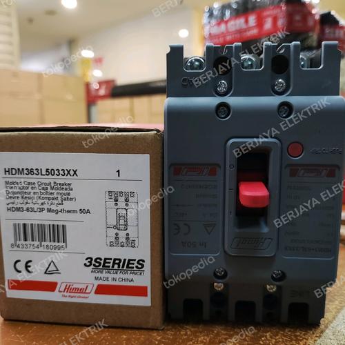 Jual MCCB Himel 3P 50A 18KA HDM363L5033XX - Jakarta Pusat - ELECTRIC JAYA | Tokopedia