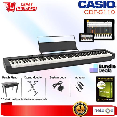 Jual Casio CDPS110 Digital Piano / CDPS 110 / CDP S110 / CDP-S110 ...