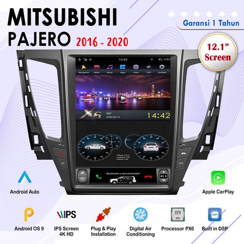 Jual Head Unit Android Mitsubishi Pajero 2016-2020 - Tesla Style - Kota ...