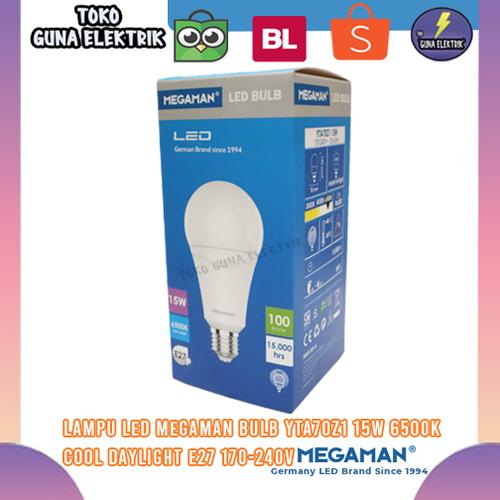Jual LAMPU LED MEGAMAN Bulb YTA70Z1 15W 6500K Cool Daylight E27 170-240V - Kota Tangerang - Toko ...