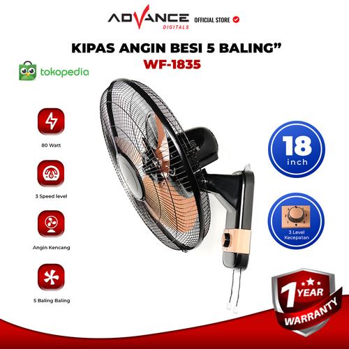 Promo Advance WF1835 Kipas Angin Dinding Besi Wall Fan Ukuran Besar 18 ...