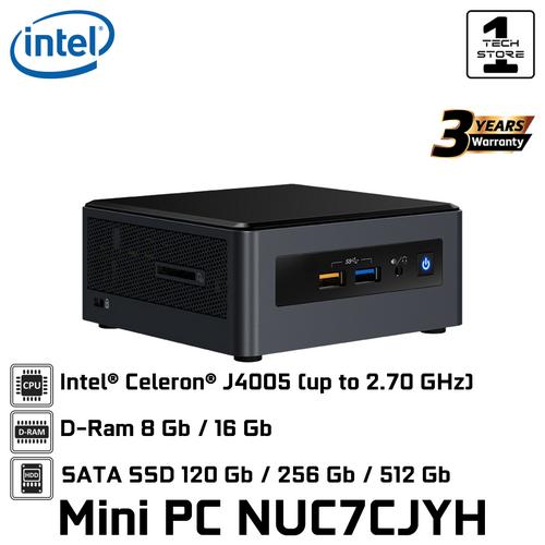 Jual Mini PC Intel NUC7CJYH |NUC|Celeron Quadcore J4005 - 8GB, 120GB - Jakarta Pusat - 1 TECH ...