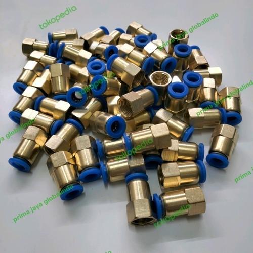 Jual Fitting pneumatic Female PCF 16-03 / PCF 16-03 / selang 16 drat 3/ ...