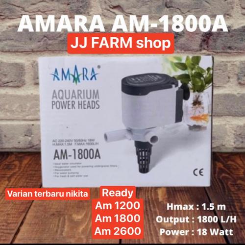 Jual Mesin pompa air celup power head AMARA AM 1800-2600 mesin pompa air - Power AM 1200 ...