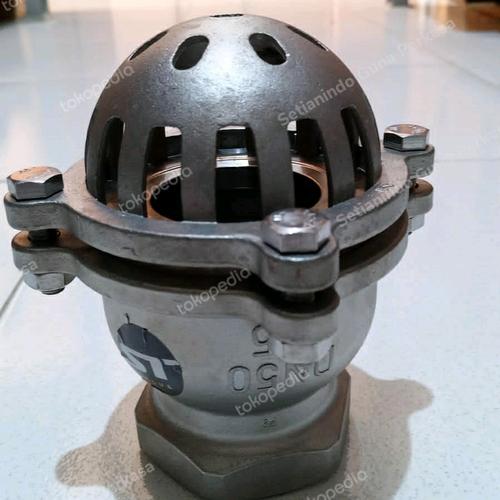 Jual Foot Valve SS304 stainless DN 25 - ukuran drat 1” (inch) - Jakarta ...