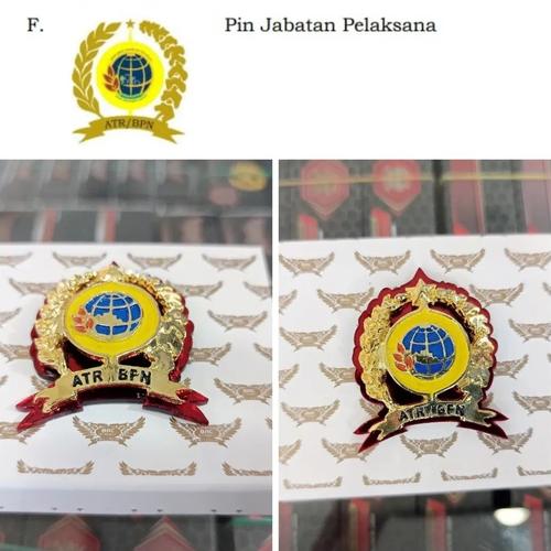 Jual Pin ATR / BPN Pejabat Pelaksana Exclusive Best Quality Premium ...