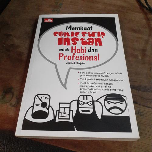Jual buku kreatif membuat comic strip instan utk hobi dan profesional ...