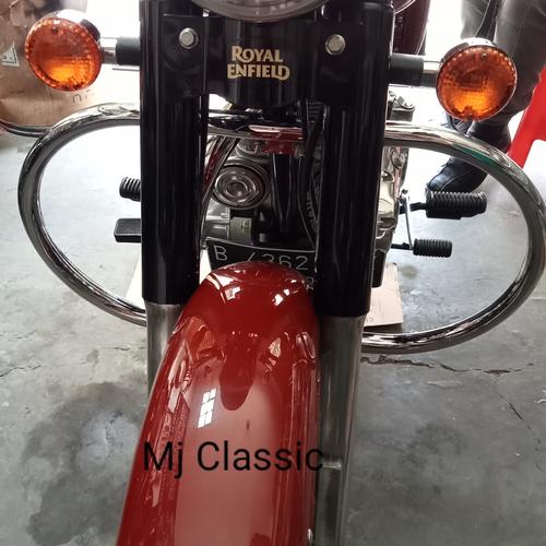 Jual Engine Guard Crash Bar Royal Enfield Bulat Chrome - Kota Bandung ...
